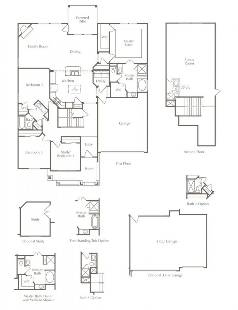 Floor plans for families of every type